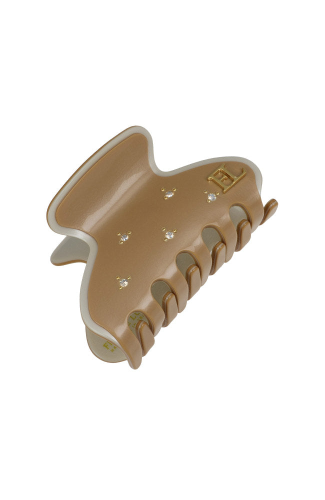 Golden Medium Claw Clip | France Luxe