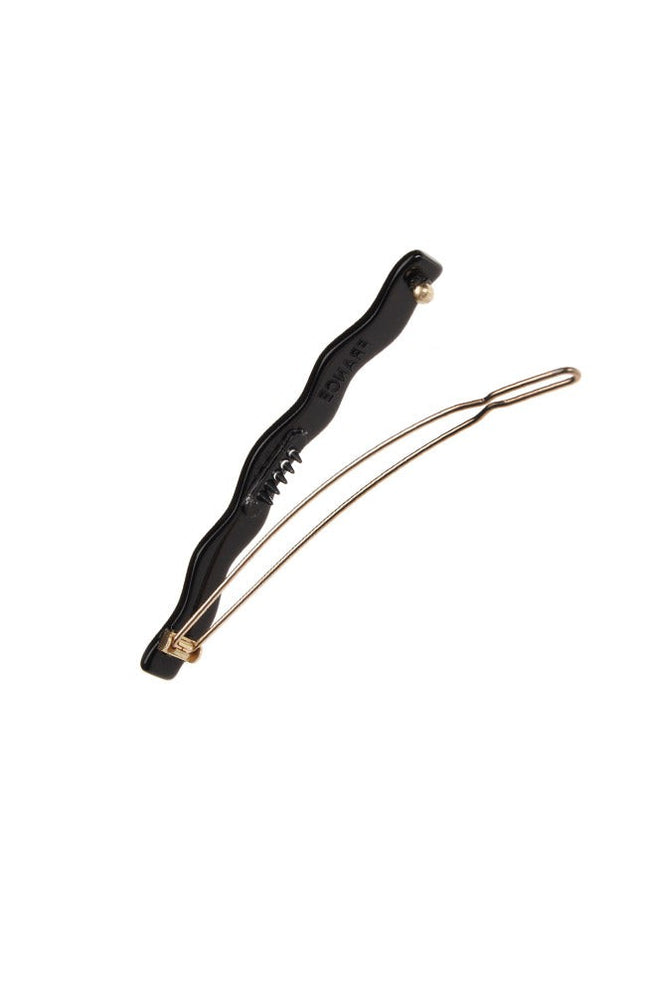 Wavy Tige Boule Barrette - Classic — France Luxe