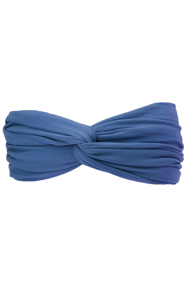 Twist Knot Headband, Italian Headwrap, Lycra by L. Erickson — France Luxe