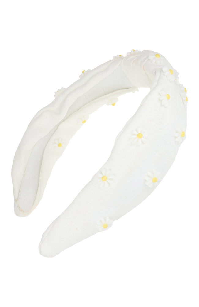 Daisy Headband, Wide Top Knot Headband for Women | L. Erickson — France ...