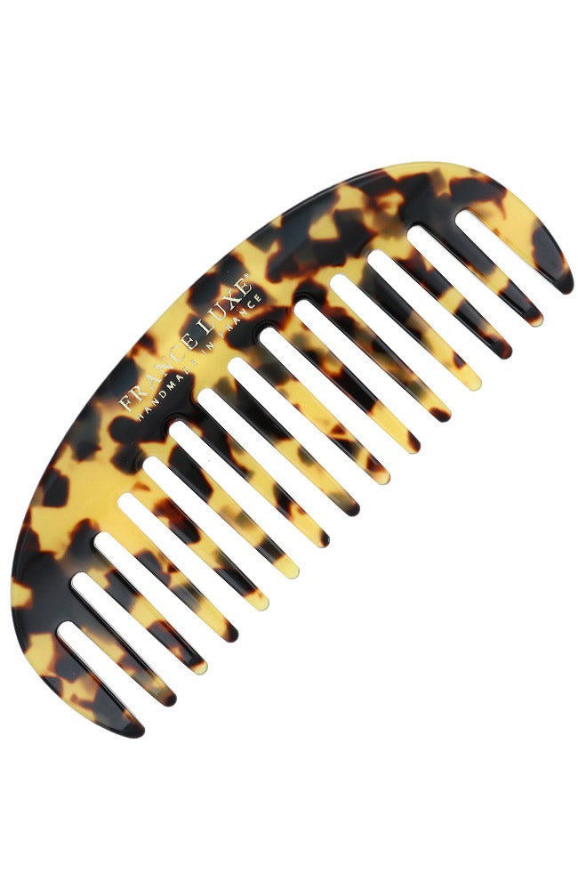Wide Tooth Detangler Comb, Nerissa Medium Comb | France Luxe