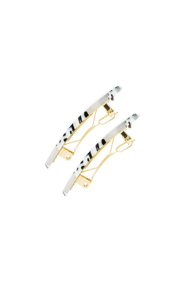 Rectangle Barrettes — France Luxe