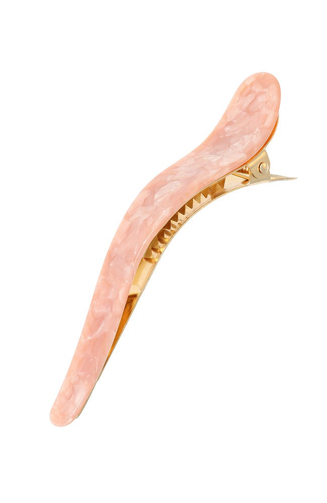 Clarina Pinch Clip, long acetate & metal hair clip | L. Erickson ...