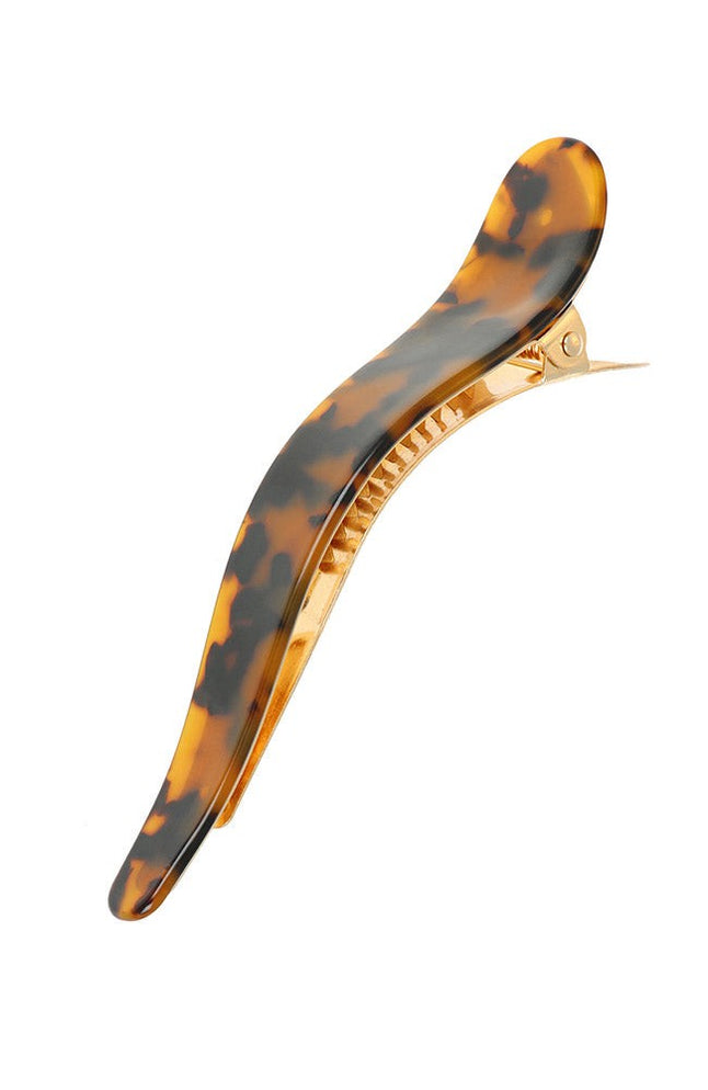 Clarina Pinch Clip, long acetate & metal hair clip | L. Erickson ...