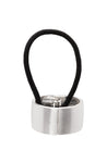 Brushed Metal Cuff Ponytail Holder — France Luxe