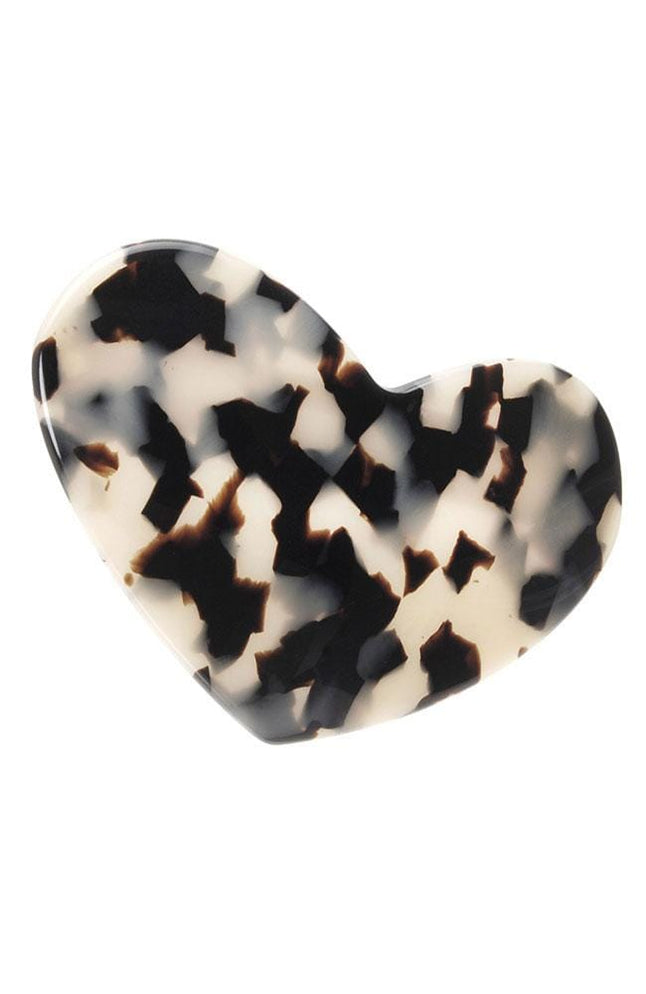 Large Heart Barrette - Classic — France Luxe